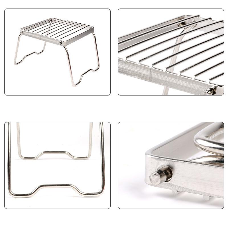 クッカースタンド 折り畳み コンパクト 網 グリルスタンド 五徳 折りたたみ アウトドア キャンプ BBQ バーナー コンロ ストーブ グリル ソロ :zak-02653:KAWAeMON ...