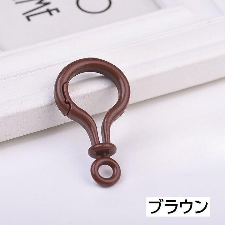 プラスチックナスカン 4個セット キーホルダーパーツ フック ハンドメイド DIY 手作り 材料 チャーム ストラップ アクセサリー シンプル 可愛い : KAWAeMON - 通販 ...