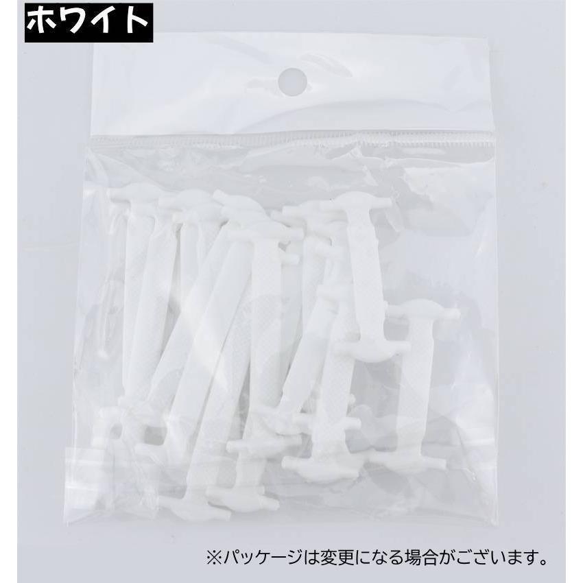 結ばない靴紐 くつひも レースロック シューレース ゴム I 字型 ほどけない 楽ちん スニーカー 便利 おしゃれ ホワイト イエロー オレンジ 靴ひ : zak-12865 ...