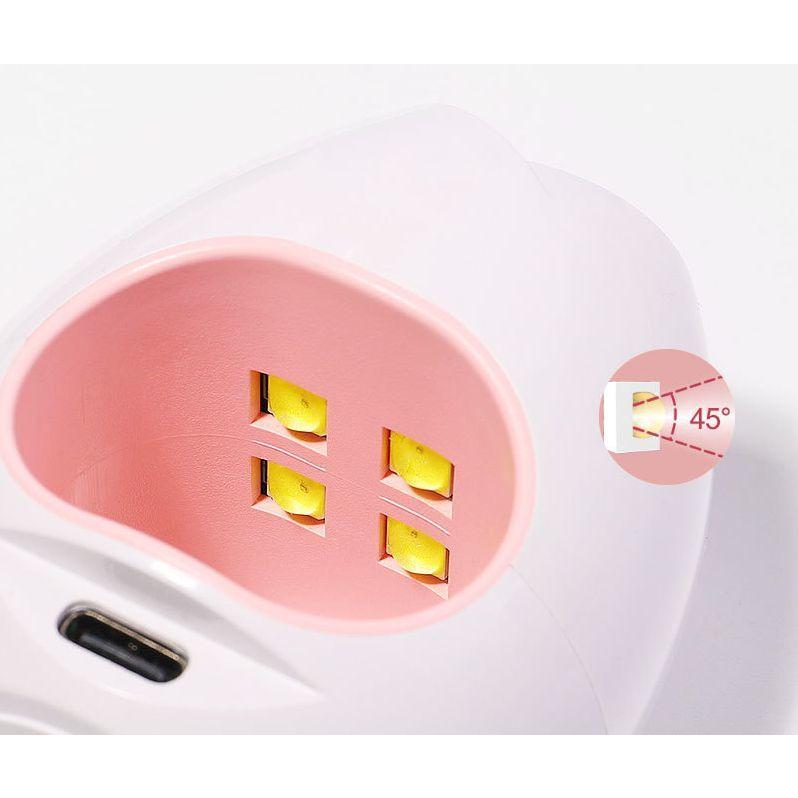 ジェルネイルライト ネイルアート LEDライト UVライト 硬化 コンパクト 携帯 小型 ハンディ 旅行 USB給電 かわいい おしゃれ リチウム : KAWAeMON - 通販 ...