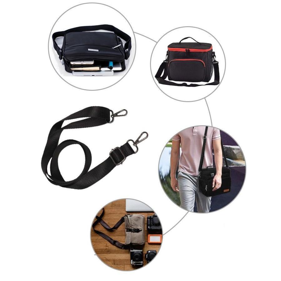 ショルダーストラップ バッグストラップ 1.5m 調節可 男女兼用 付け替え用 バッグ用肩紐 肩当てパッド 肩掛け 斜め掛け 幅25mm 38mm ブ : KAWAeMON - 通販 ...