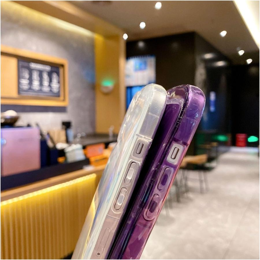 iPhoneケース iPhoneカバー スマホケース スマホカバー アイフォン用 保護 傷防止 ソフト シリコン クリア 透明 ウェーブ 波型 うねう : KAWAeMON - 通販 ...