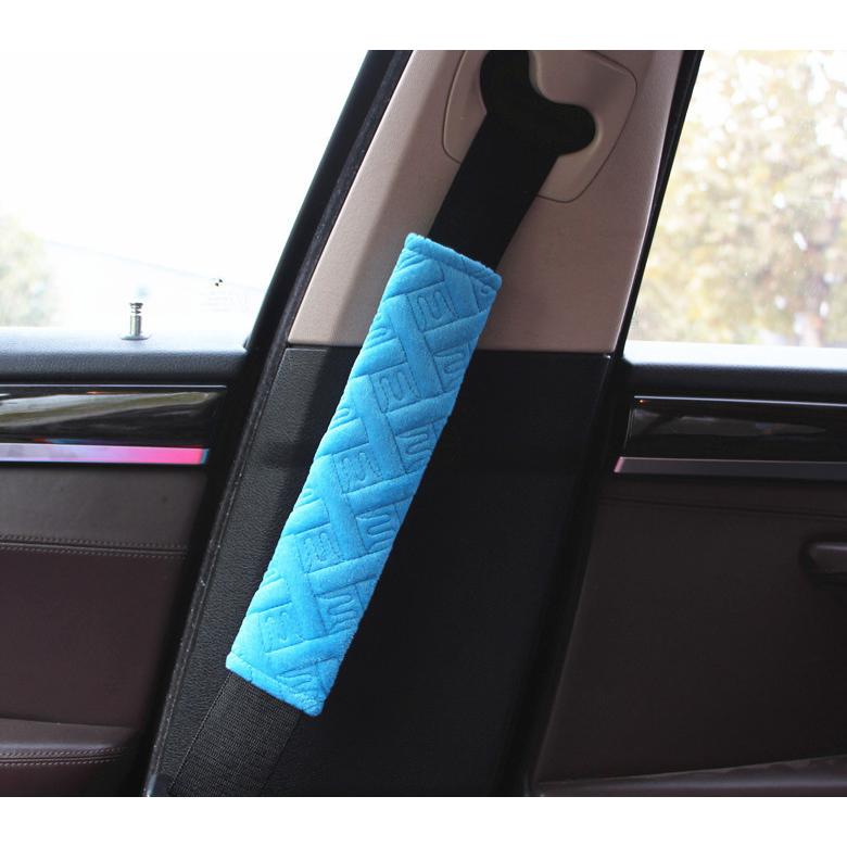 シートベルトカバー カー用品 車 ショルダーパット 肩当て 子供 キルティング シンプル クッション 可愛い おしゃれ : KAWAeMON - 通販 - Yahoo!ショッピング