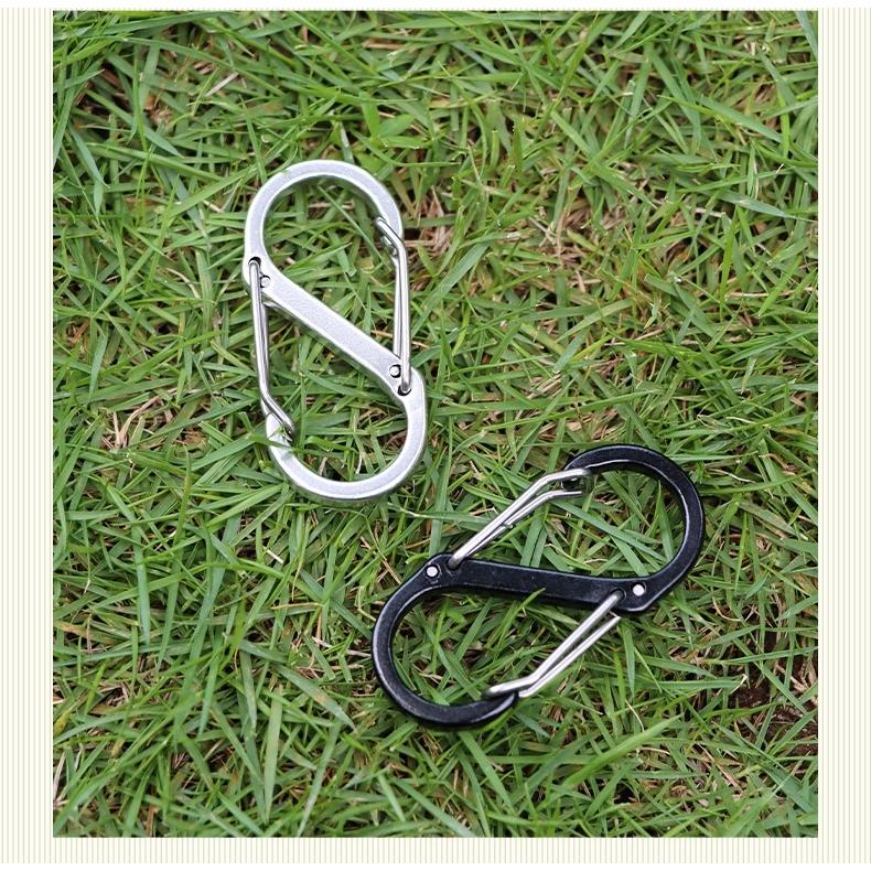 カラビナフック 単品 1個 S字 8の字 Sビナー アウトドア用品 登山 クライミング キャンプ 釣り アウトレジャー 便利 : zak-16940 : KAWAeMON - 通販 ...