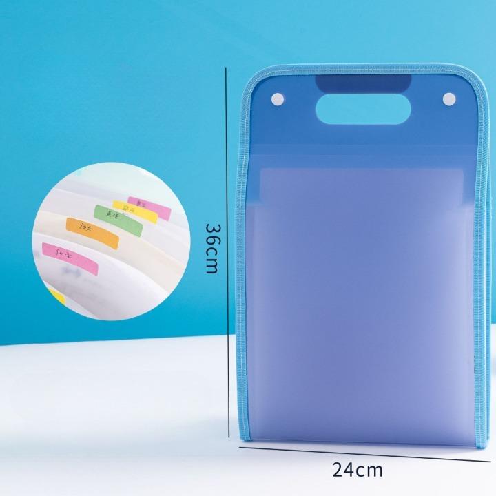 ファイルケース A4 ファイルバッグ バッグ型 手提げ 13層 クリアケース 書類ケース プリント 手紙 収納 収納ケース クリアファイル 大容量 便 : KAWAeMON - 通販 ...