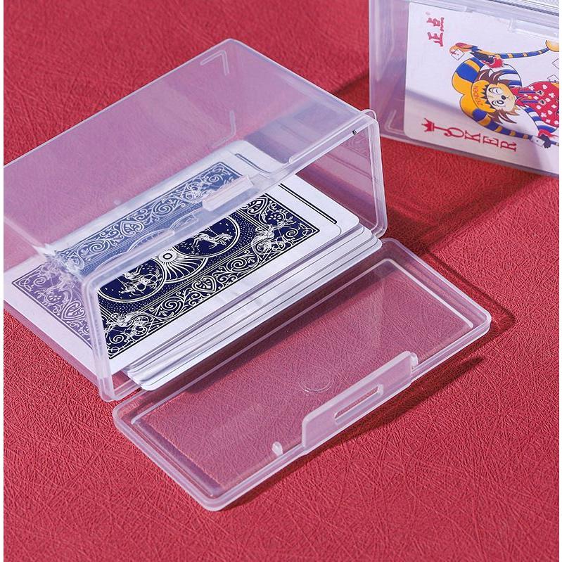 トランプ収納ケース 収納ボックス ミニ カード入れ 小物入れ 蓋付き クリア 透明 中身が見える 整理整頓 スッキリ 引き出し収納 フタ付き コレクシ : KAWAeMON - 通販 ...