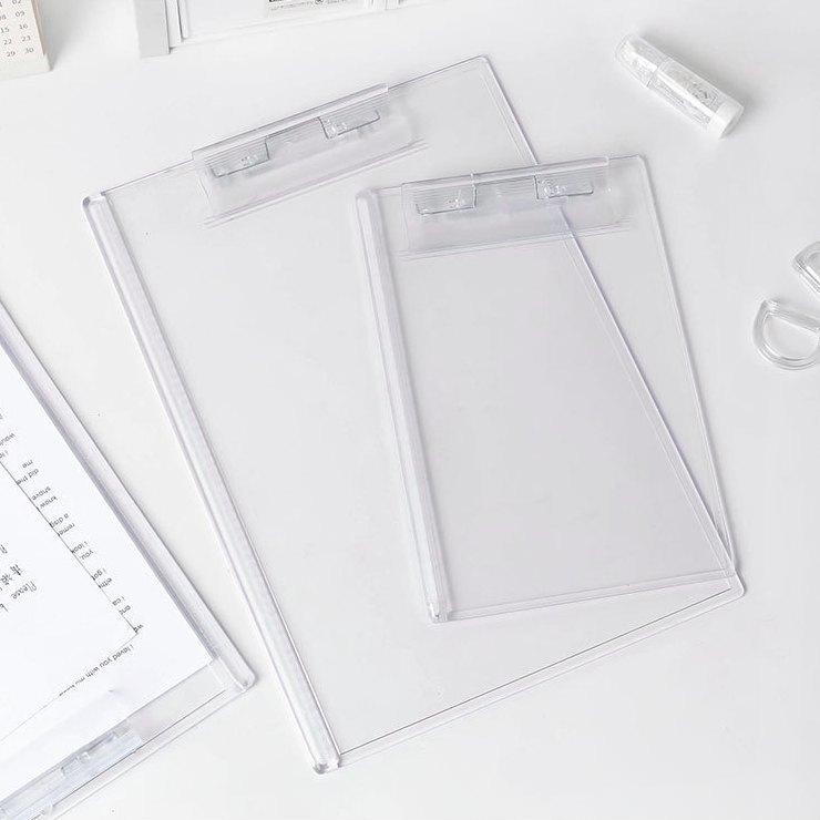クリップボード A4 A5 バインダー クリップファイル 定規メモリ付き クリア 透明 無地 縦型 タテ型 挟む シンプル 事務用品 文房具 会議 オ : KAWAeMON - 通販 ...
