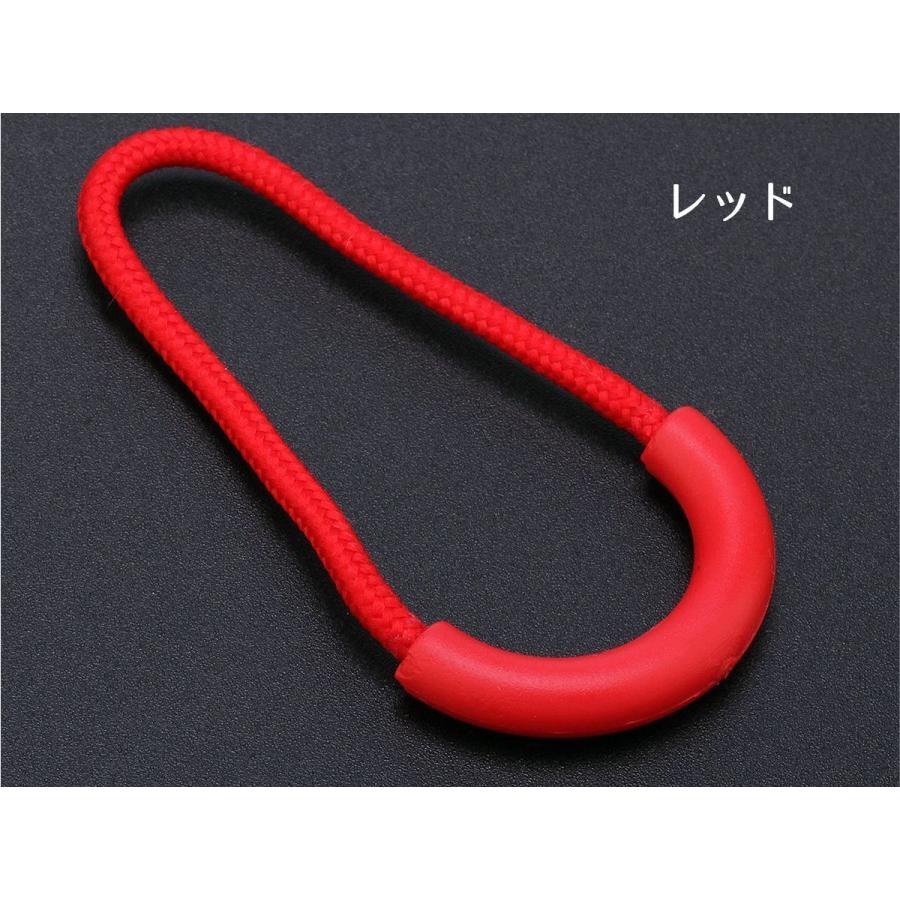 ジッパータブ ジッパープル U字型 同色5個セット ジッパーヘッド プルタブ ファスナー チャック 引き手 持ち手 延長 パーツ 交換 修繕 DIY : zak-21180 ...