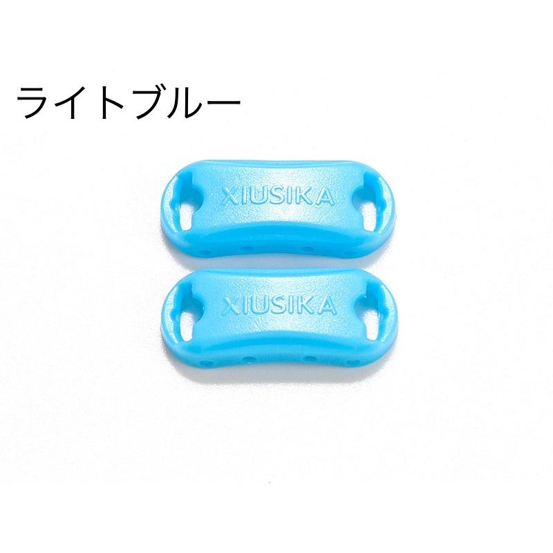 靴紐バックル シューレースロック 1足分 2個セット 結ばない 靴ひも ほどけない 便利 簡単 スニーカー 靴アクセサリー : KAWAeMON - 通販 - Yahoo!ショッピング