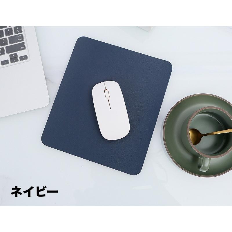 マウスパッド 四角形 スクエア 薄型 レザー調 パソコン PC 周辺機器 無地 シンプル おしゃれ スタイリッシュ 会社 テレワーク :zak-29710:KAWAeMON - 通販 ...