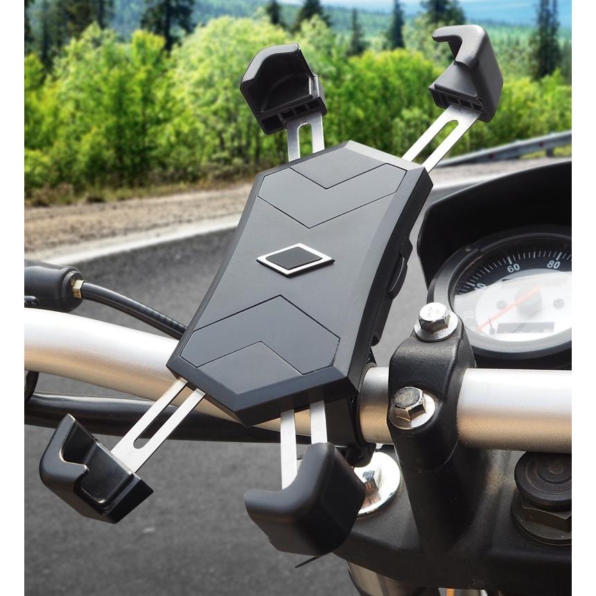 スマホホルダー バイク用 自転車用 スマホスタンド 携帯ホルダー スクーター ロードバイク マウンテンバイク ハンドルバー取り付け : KAWAeMON - 通販 - Yahoo!ショッピング