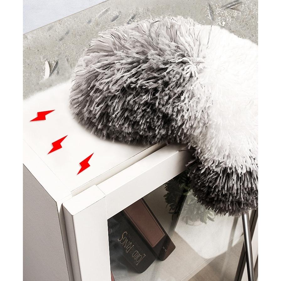 ハンディモップ 掃除用品 モップ 245cm 78cm 伸縮 ロングモップ 曲がる 自由自在 変形 ほこり取り はたき 高所 隙間 すき間 エアコン : KAWAeMON - 通販 ...