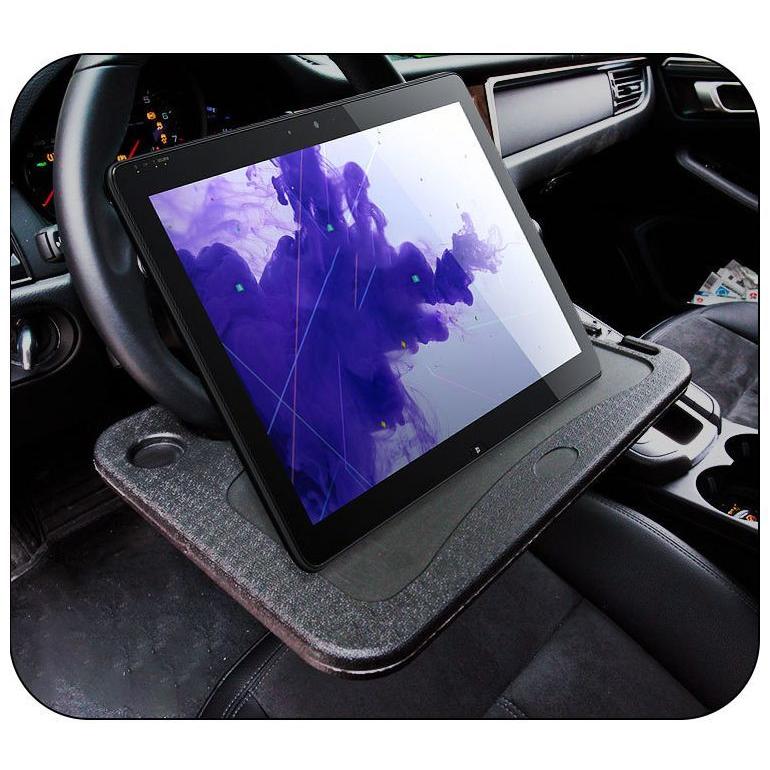 車用 ハンドルテーブル 車載テーブル デスク 車内 2WAY 両面使える 食事 車中泊 読書 ノートパソコン作業 PC 事務作業 : KAWAeMON - 通販 - Yahoo!ショッピング