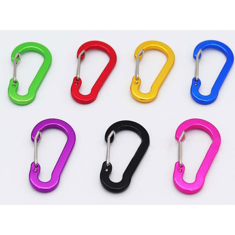 カラビナ 10個セット キーホルダー Dカン Dリング キーリング フック 吊り下げ ぶら下げ アウトドア 旅行 カラバリ豊富 外出 シンプル : KAWAeMON - 通販 - Yahoo ...