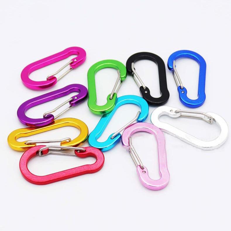 カラビナ 単品 1個 キーホルダー Dカン Dリング キーリング フック 吊り下げ ぶら下げ アウトドア 旅行 カラバリ豊富 外出 シンプル : zak-39023 : KAWAeMON ...