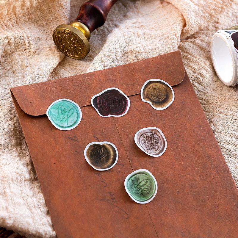 マスキングテープ 100枚入り マステ シール スクラップブッキング プリント かわいい 1枚ずつ剥がせる 手帳デコ コラージュ : KAWAeMON - 通販 - Yahoo!ショッピング