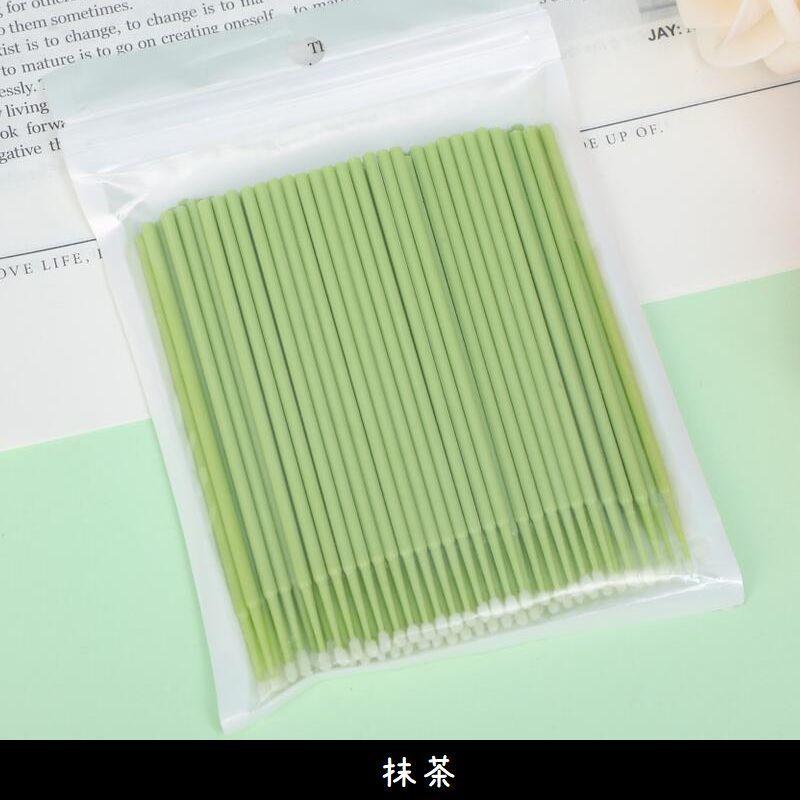 マイクロ綿棒 100本入り まつ毛エクステ 極細 使い捨て マイクロスティック マツエク まつ毛パーマ リムーブ リペア 睫毛ケア お手入れ メイク直 : zak-40257 ...