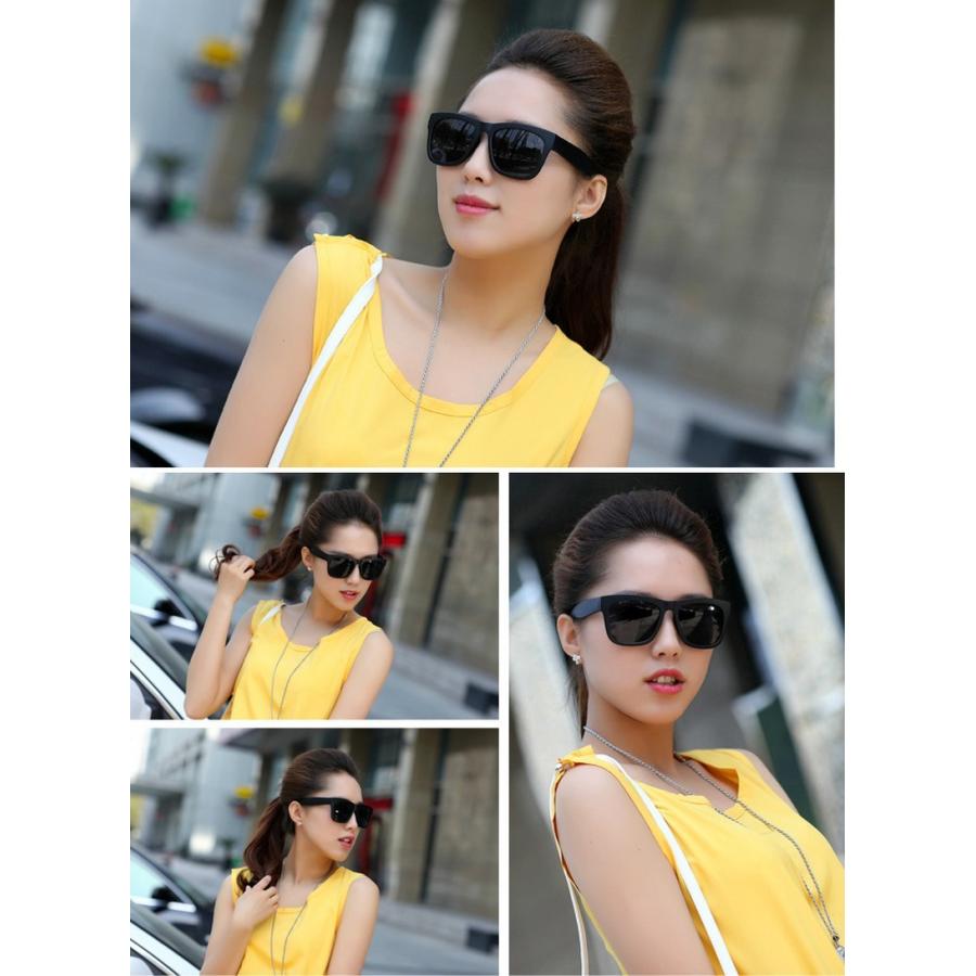 サングラス ウェリントン型 ビッグフレーム 太フレーム 色付き レディース メンズ 男女兼用 ユニセックス おしゃれ 日差し対策 UV対策 太め 大き : KAWAeMON - 通販 ...