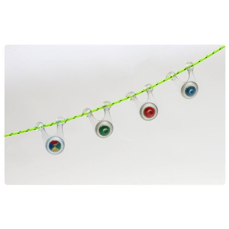 ロープライト アウトドア LED ライト キャンプ テント 照明 イルミネーション 電池式 軽量 防水 テントロープ ガイロープ 装飾 フック : KAWAeMON - 通販 - Yahoo ...