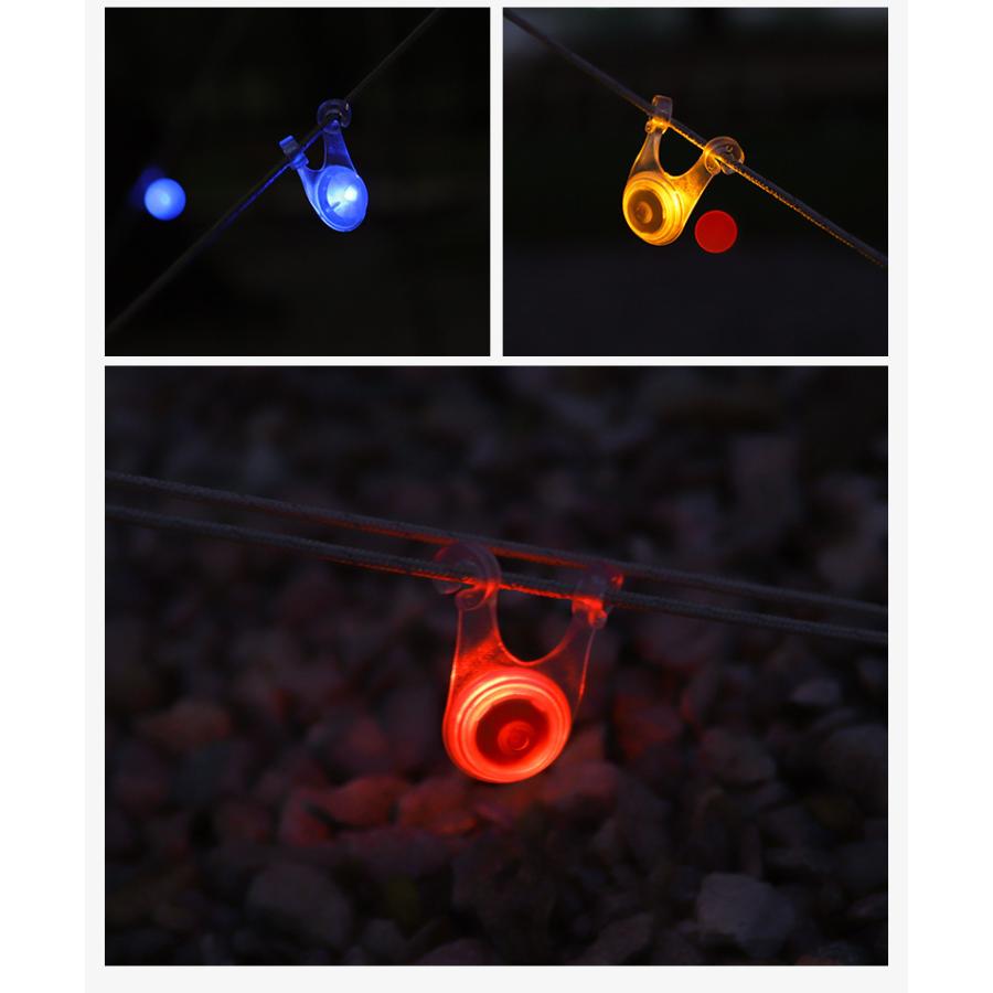 ロープライト アウトドア LED ライト キャンプ テント 照明 イルミネーション 電池式 軽量 防水 テントロープ ガイロープ 装飾 フック : KAWAeMON - 通販 - Yahoo ...