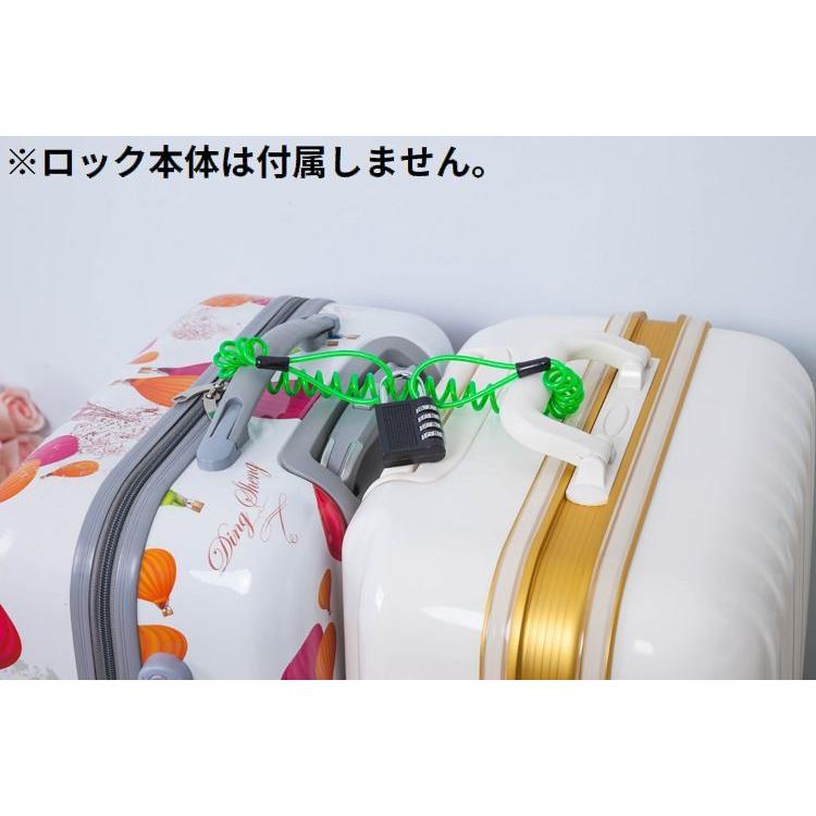 ディスクロック用 リマインダーケーブル 1.5m 盗難防止 防犯 安全対策 外し忘れ防止 スプリング コイル ワイヤー ロープ : KAWAeMON - 通販 - Yahoo!ショッピング