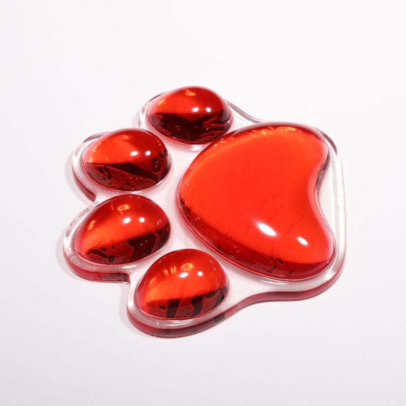 リストレスト マウス用 猫 ネコ 肉球 手首 クッション サポート ぷにぷに やわらかい おしゃれ かわいい シリコン パソコン周辺機器 PC用品 : KAWAeMON - 通販 ...