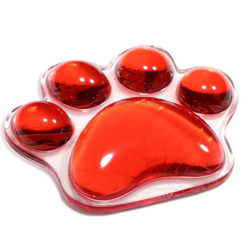 リストレスト マウス用 猫 ネコ 肉球 手首 クッション サポート ぷにぷに やわらかい おしゃれ かわいい シリコン パソコン周辺機器 PC用品 : KAWAeMON - 通販 ...