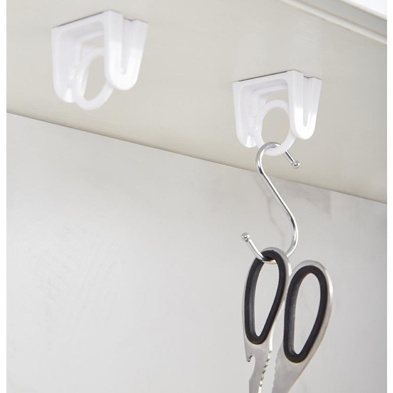 ポールホルダー 1ペア 粘着フック 壁掛けフック カフェカーテン のれん タオルバー 突っ張り棒 360度回転 ロッドブラケット 棒受け キッチン お : KAWAeMON - 通販 ...