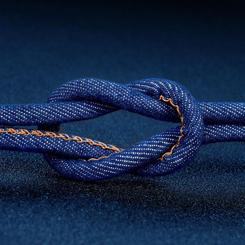 充電ケーブル デニム 1m 1.5m iPhone Android スマホ用品 3A 5A Type-C TypeC MicroUSB Apple パ : KAWAeMON - 通販 ...