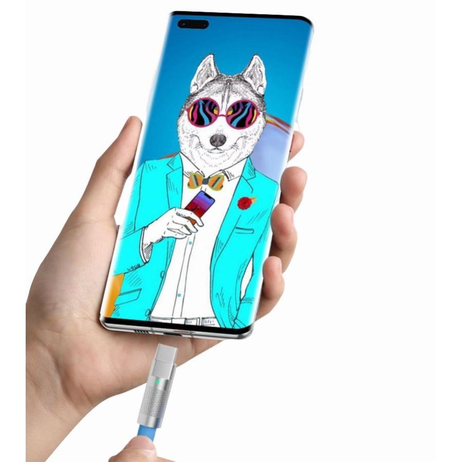 充電ケーブル 1m 1.5m 2m Type-C Micro USB Android 充電 データ転送 高耐久 : KAWAeMON - 通販 - Yahoo!ショッピング