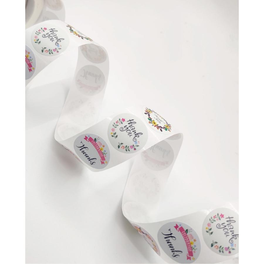 ギフトシール ステッカー ロール ラベル 500枚 ラッピング用品 thank you サンキュー ありがとう プレゼント : KAWAeMON - 通販 - Yahoo!ショッピング