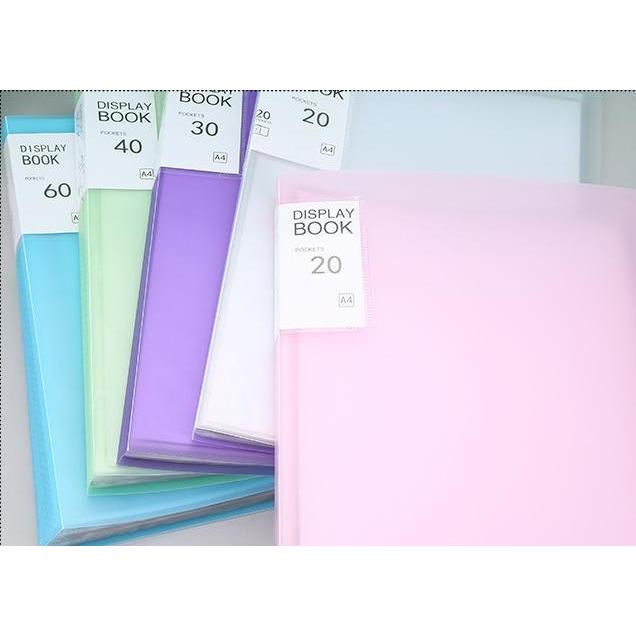 ファイルブック ファイルケース ドキュメントファイル A4 20ページ 30ページ 書類ケース プリント整理 持ち運び クリアポケット 収納 日用品雑 : KAWAeMON - 通販 ...