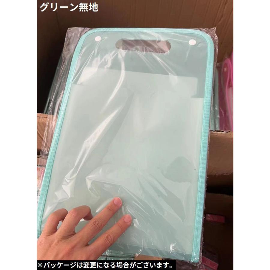クリアファイルケース ドキュメントファイルホルダー バッグ型書類ケース A4収納 13ポケット じゃばら 防水 大容量 持ち運び : KAWAeMON - 通販 - Yahoo!ショッピング