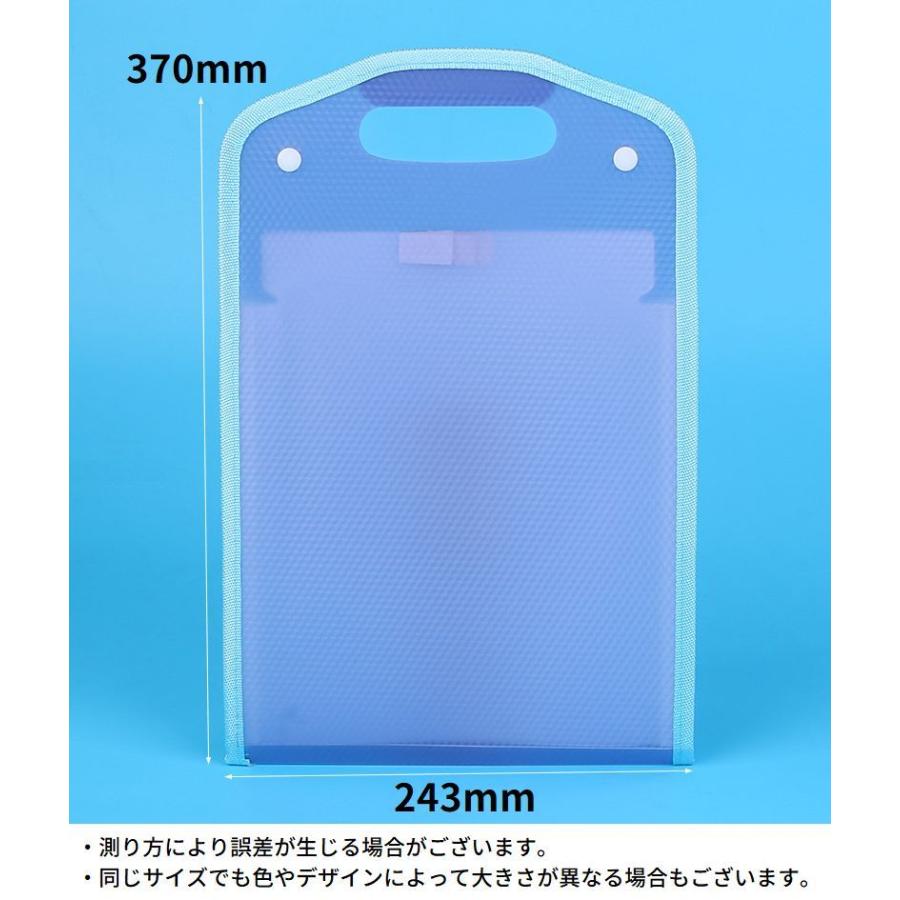 クリアファイルケース ドキュメントファイルホルダー バッグ型書類ケース A4収納 13ポケット じゃばら 防水 大容量 持ち運び : KAWAeMON - 通販 - Yahoo!ショッピング