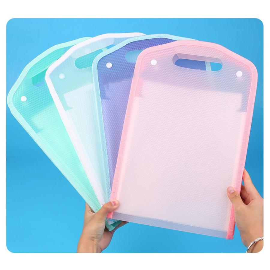 クリアファイルケース ドキュメントファイルホルダー バッグ型書類ケース A4収納 13ポケット じゃばら 防水 大容量 持ち運び : KAWAeMON - 通販 - Yahoo!ショッピング