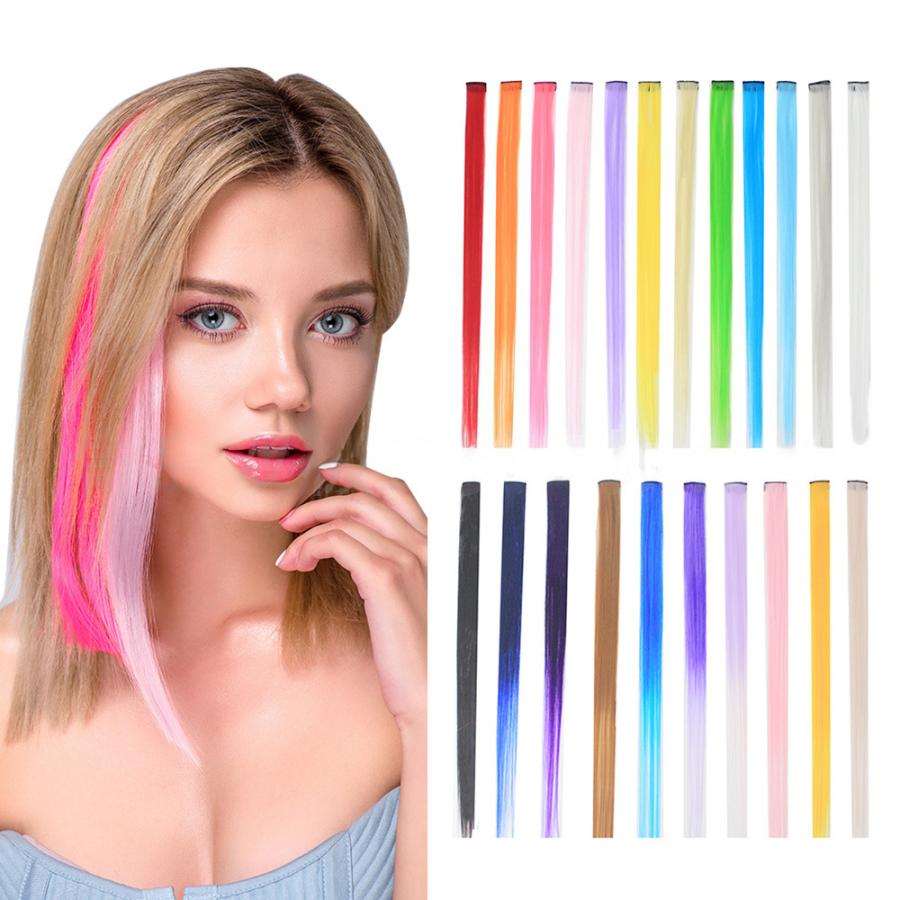 エクステ ワンタッチエクステ カラー メッシュ つけ毛 部分ウィッグ ウィッグ カラバリ豊富 イメチェン ロング セミロング かわいい おしゃれ ヘア : KAWAeMON - 通販 ...