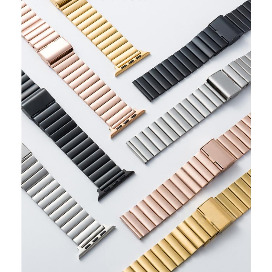 腕時計用交換ベルト AppleWatch ユニセックス 男女兼用 メンズ レディース ビジネス シンプル メタル 38 39 40mm 42 44 4 : KAWAeMON - 通販 ...