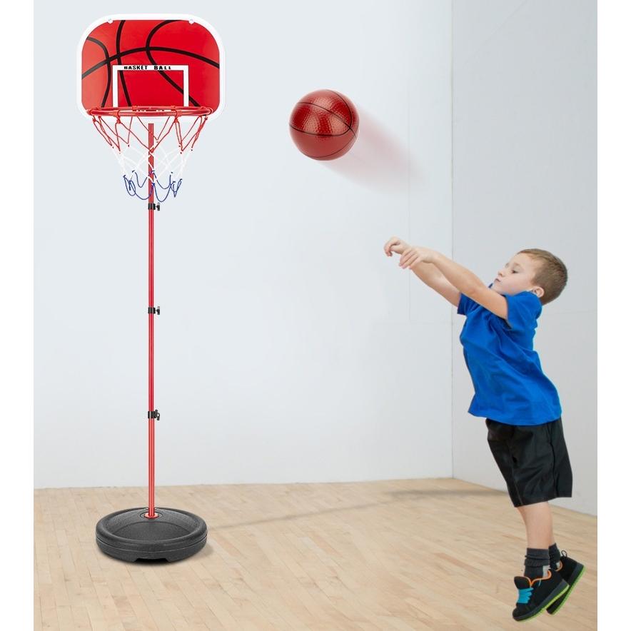 バスケットゴール バスケットボール 空気入れ付き 1.5m スタンド 壁掛け 子供 キッズ バスケットスタンド 高さ調整可 家庭用 室内 屋内 屋外 : KAWAeMON - 通販 ...