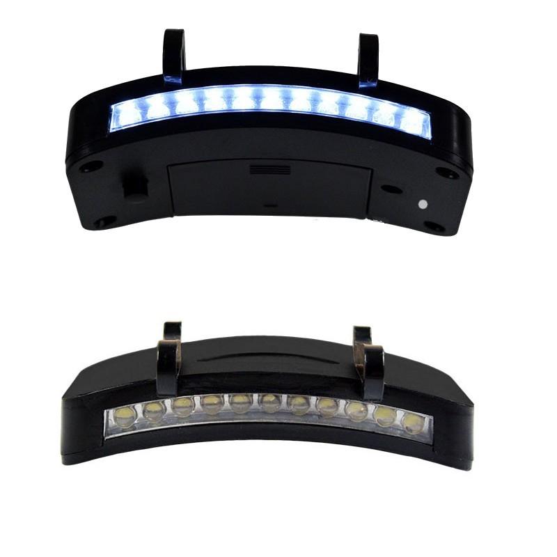 ヘッドライト LEDライト キャップライト 11LED 電池式 クリップ式 帽子 取り付け 暗所作業 夜釣り 登山 アウトドア 夜道 防災 フィッシン : KAWAeMON - 通販 ...