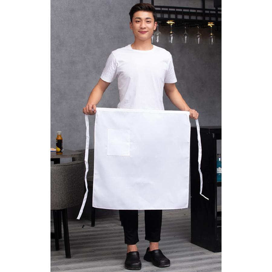 エプロン メンズ レディース シェフエプロン カフェエプロン ソムリエエプロン 前掛け カフェ シェフ キッチン 厨房 腰エプロン : KAWAeMON - 通販 - Yahoo!ショッピング
