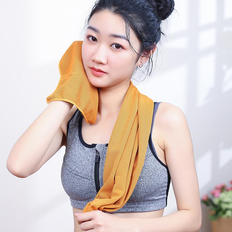 冷感タオル 冷却タオル クールタオル アイスタオル ひんやり 涼しい 冷却 スポーツ 運動 作業 仕事 暑さ対策 アウトドア レジャー : KAWAeMON - 通販 - Yahoo!ショッピング