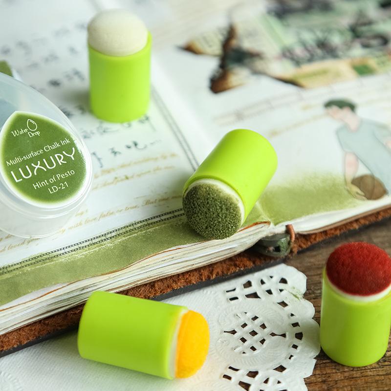 スポンジダウパー 5個セット スタンプインク用 スポンジブラシ 指スポンジ スタンプアート ステンシル ぼかし グラデーション DIY 手作り カード : KAWAeMON - 通販 ...