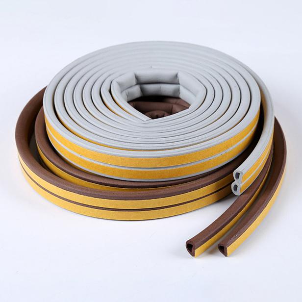 隙間テープ 防音パッキン D型 5m DIY 貼る 隙間埋め 緩衝材 すきま風 気密 密閉 遮音 静音 衝撃緩和 害虫 埃 侵入防止 扉 ドア 窓 サ : KAWAeMON - 通販 ...