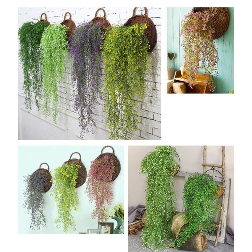 造花 フェイクグリーン 120cm リーフ 葉っぱ つる 花 フラワー 枯れない 人工観葉植物 装飾 飾り インテリア リビング 玄関 おしゃれ ナチ : zak-78490-1 ...