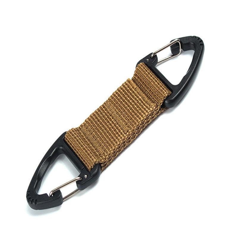 カラビナ 三角形 ダブルエンド 三角フック カラビナクリップ ベルト 吊るす バックパック 便利 アウトドア 登山 ハイキング : KAWAeMON - 通販 - Yahoo!ショッピング