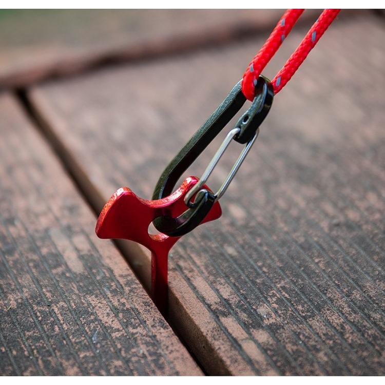 テントペグ 2個セット テント タープ シート固定 杭 ロープ固定 アウトドアグッズ キャンプ バーベキュー ビーチ フック : KAWAeMON - 通販 - Yahoo!ショッピング