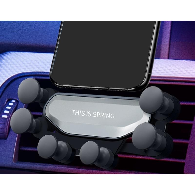 車用スマホホルダー スマートフォンホルダー 360 回転 車載用 カー用品 車用品 カーアクセサリー 吹き出し口用 簡単取り付け : KAWAeMON - 通販 - Yahoo!ショッピング