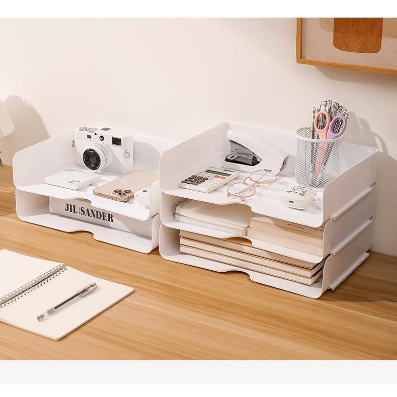 レタートレー レタートレイ 1段のみ 単品 卓上収納ケース A4 書類整理 積み重ね 収納ボックス 収納トレー オフィス リビング プリント整理 : KAWAeMON - 通販 - Yahoo ...