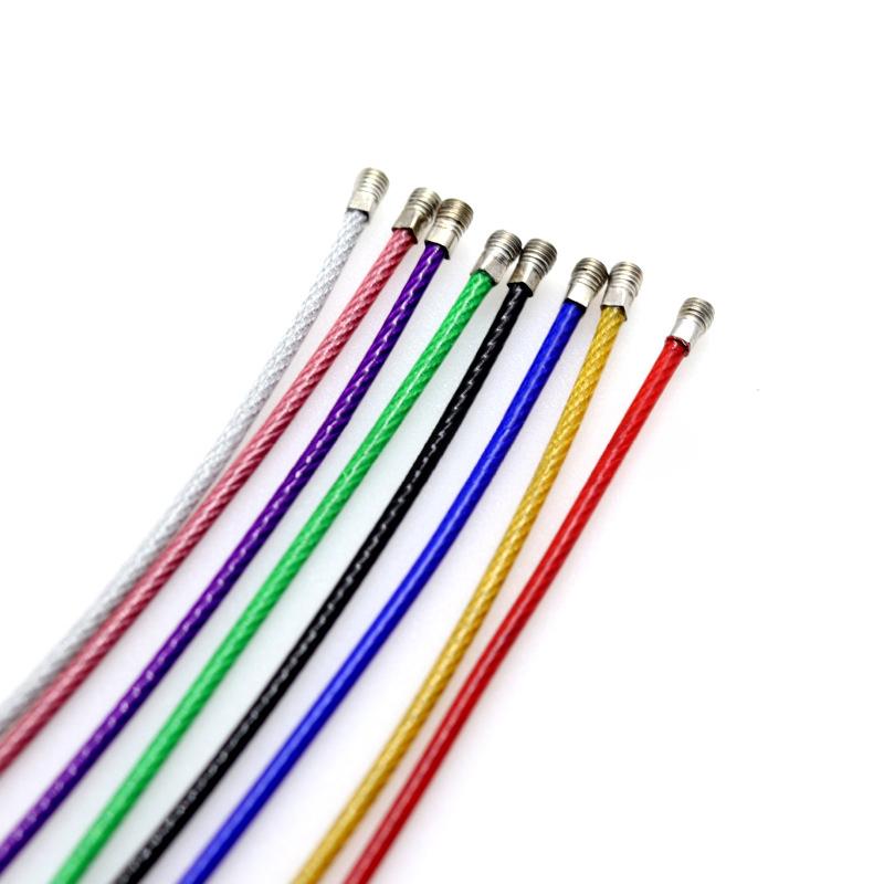 ワイヤーキーリング キーホルダー 単品 1本 ワイヤーリング ネジ式 ねじ式 輪っか 鍵 カギ キーチェーン シンプル 紛失防止 落下防止 パーツ D : KAWAeMON - 通販 ...