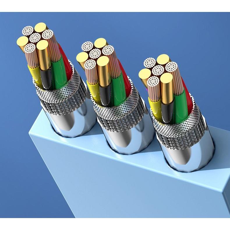 充電ケーブル 3in1 コードリール式 USB 巻き取り iPhone android Type-C スマホ モバイル iOS MicroUSB アン : KAWAeMON - 通販 ...